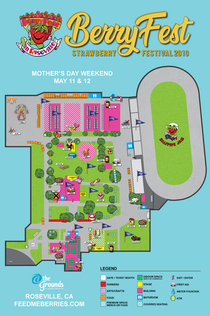 BF_2019_MapUpdated | Berryfest Strawberry Festival